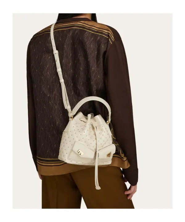 FERRAGAMO Multipocket Bucket Bag