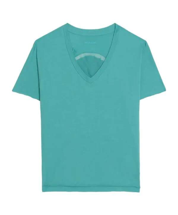 Zadig&Voltaire V-neck T-shirt - Green