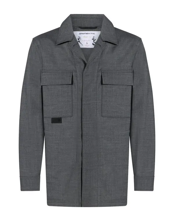 DEPARTMENT 5 Jacket Size Polyester, Virgin Wool, Elastane