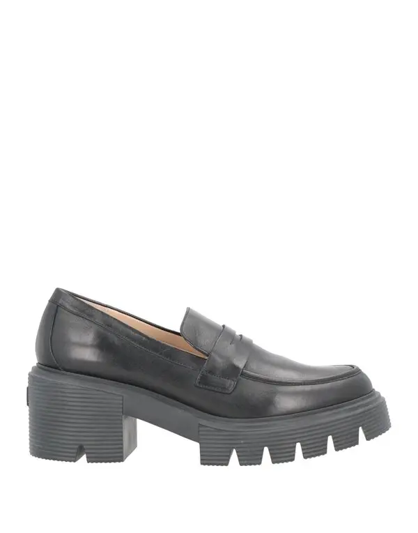 STUART WEITZMAN Leather Chunky Loafers