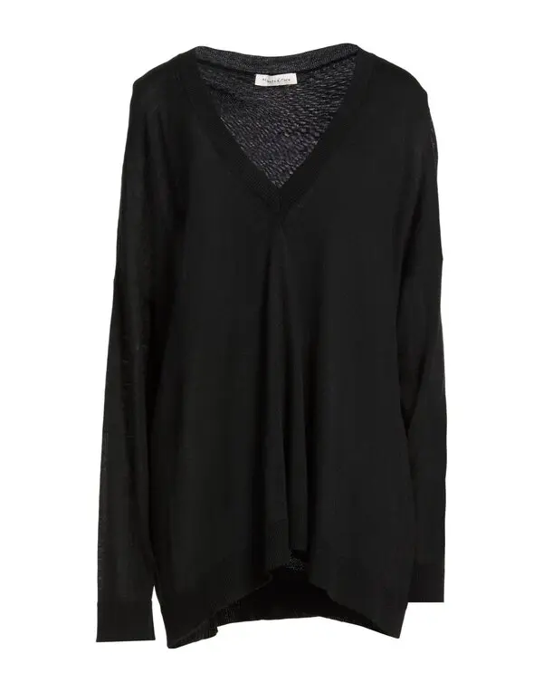 MANILA GRACE Oversized V-neck Sweater