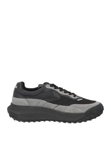 VOILE BLANCHE Leather And Textile Fiber Sneakers - Grey