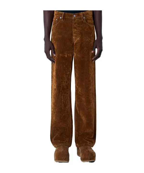 Dries Van Noten Straight Leg Pants
