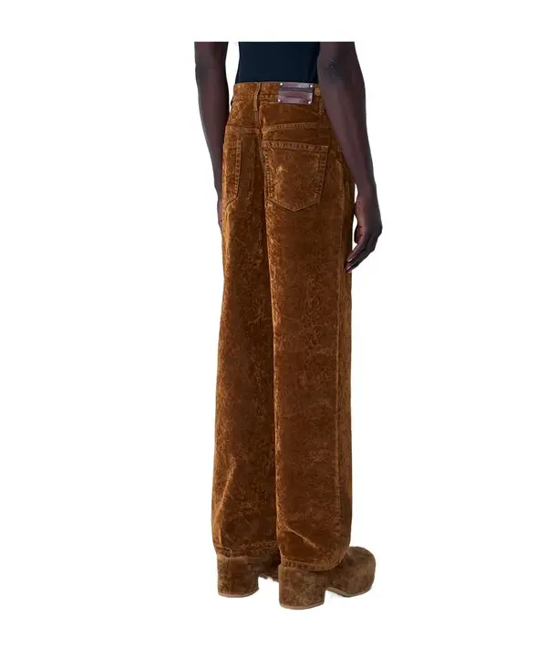Dries Van Noten Straight Leg Pants