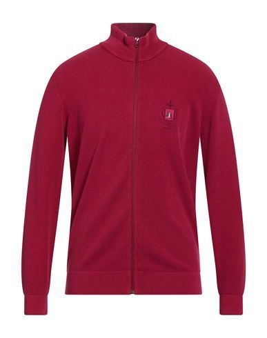 AERONAUTICA MILITARE Cardigan Garnet Size Cotton, Lyocell - Red