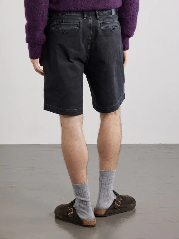 CORRIDOR Spring Wide-leg Denim Shorts