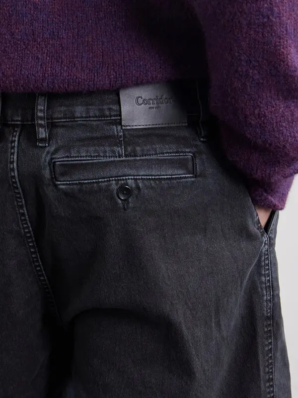 CORRIDOR Spring Wide-leg Denim Shorts