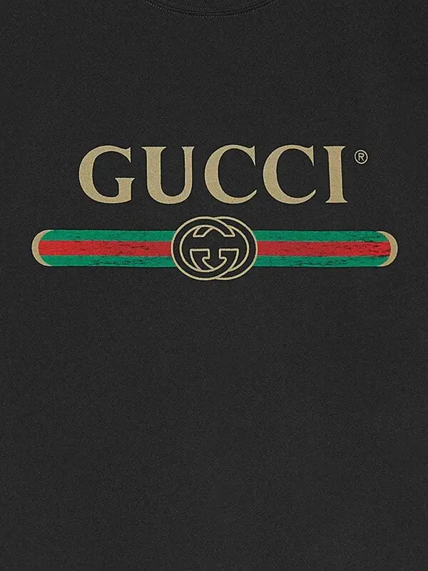 Gucci Oversize Washed T-shirt With Logo