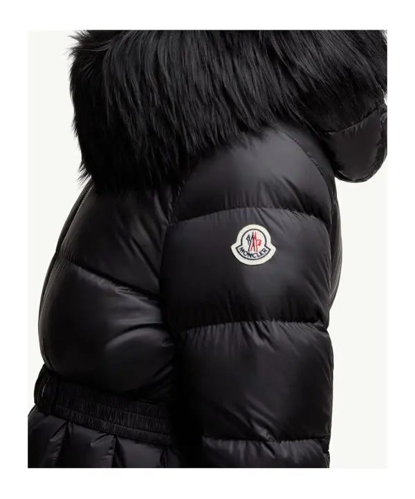 Moncler Boed Fur-trim Hooded Padded Jacket