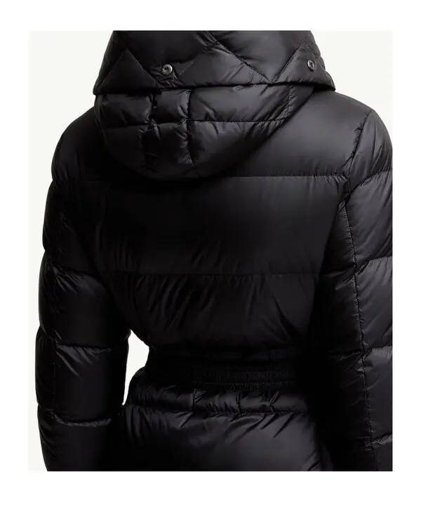 Moncler Boed Fur-trim Hooded Padded Jacket