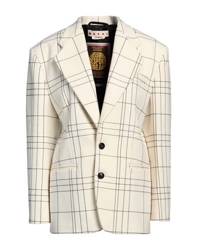 Marni Blazer Size Virgin Wool - Cream