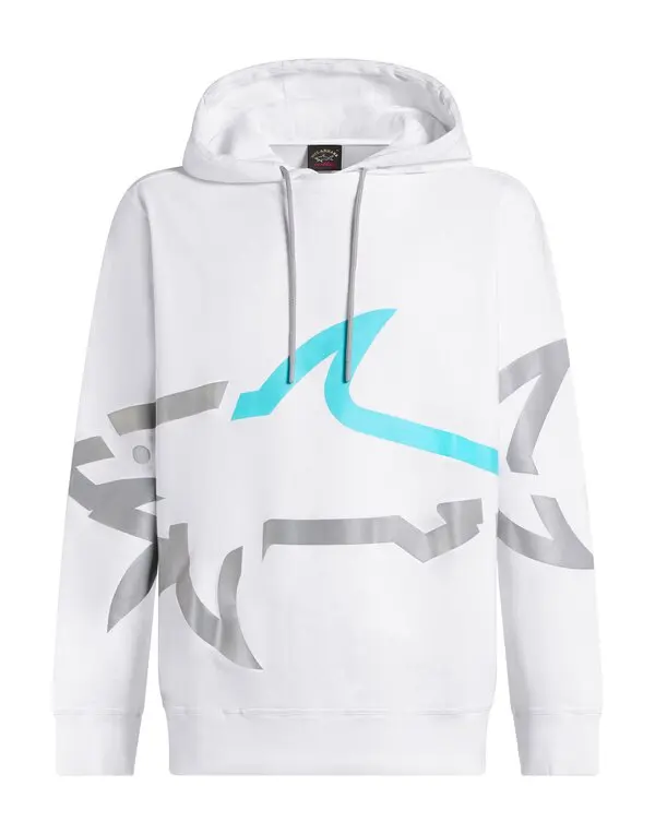 Paul & Shark Sweatshirt Size Cotton, Polyester, Elastane