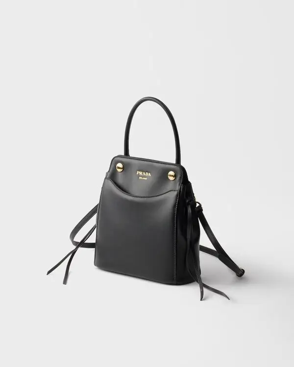 Prada Carry Mini Leather Handbag