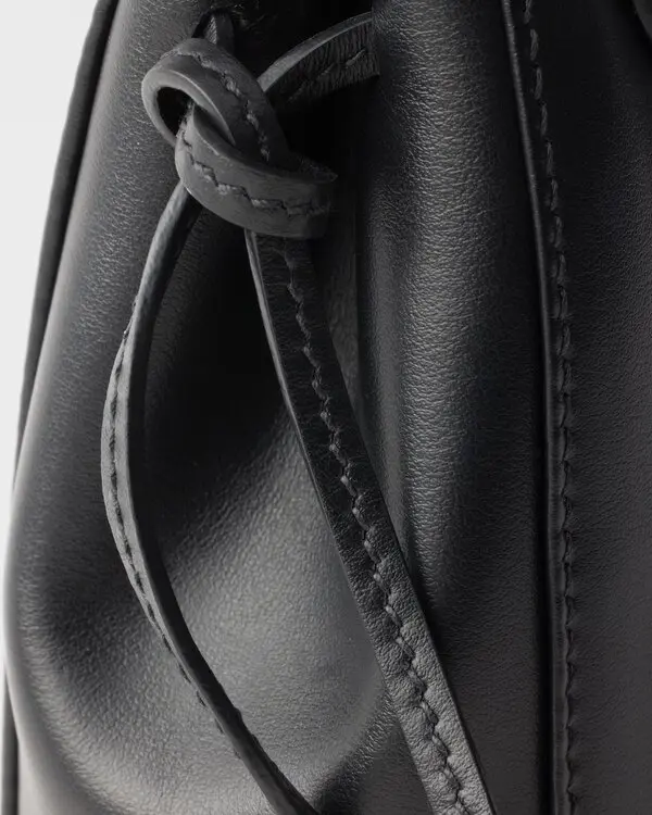 Prada Carry Mini Leather Handbag