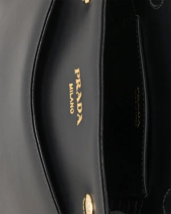 Prada Carry Mini Leather Handbag