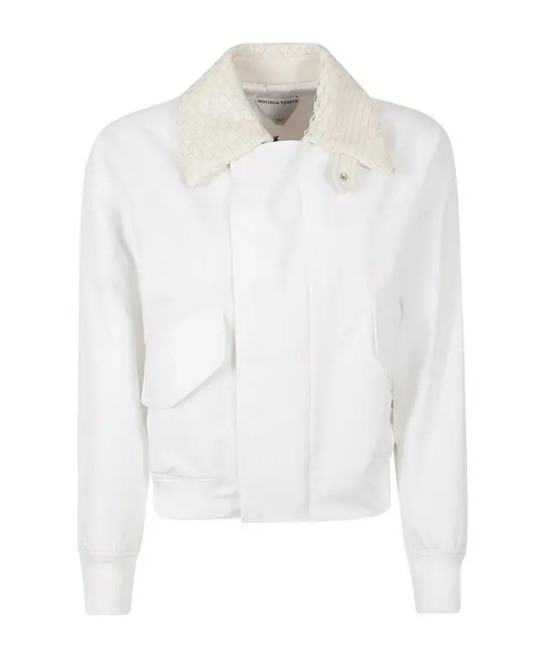 Bottega Veneta Cotton Blouson - White