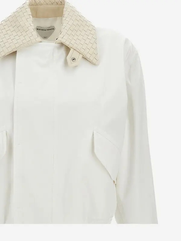 Bottega Veneta Cotton Blouson - White