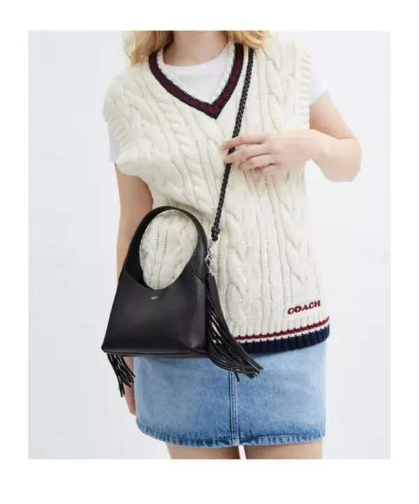 COACH Leather Shoulder Bag