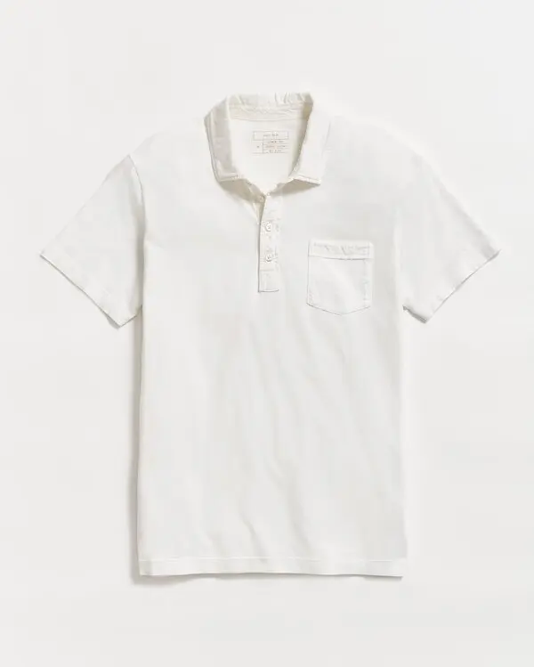Billy Reid Pensacola Polo - White