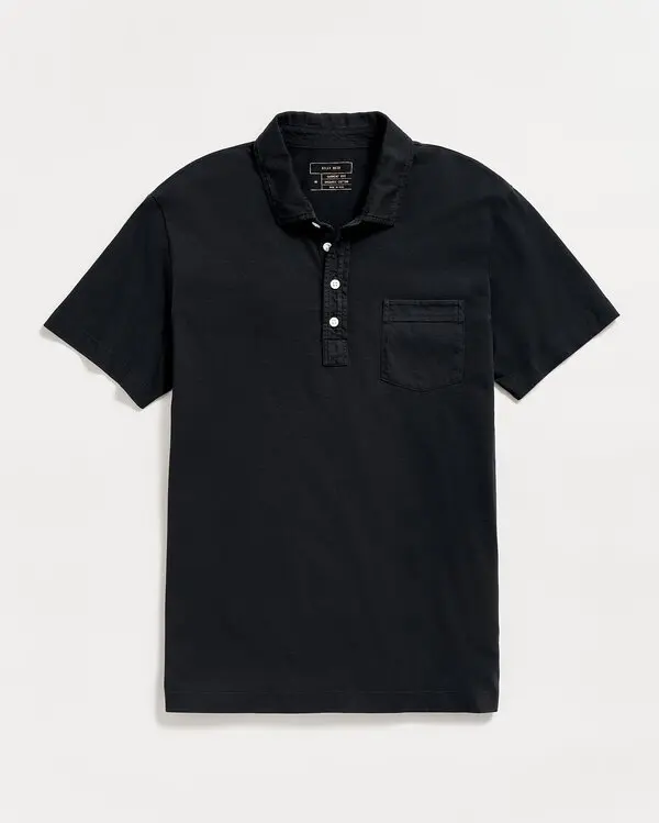 Billy Reid Pensacola Polo - Black
