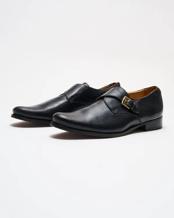 Billy Reid Single Monk - Black