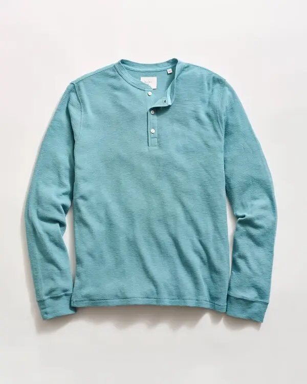 Billy Reid Slub Tuck Henley