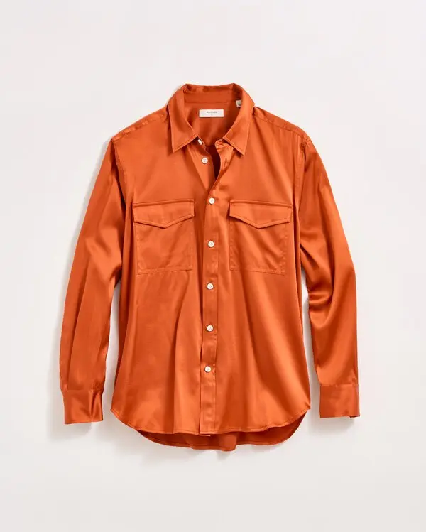 Billy Reid Utility Shirt - Sunset