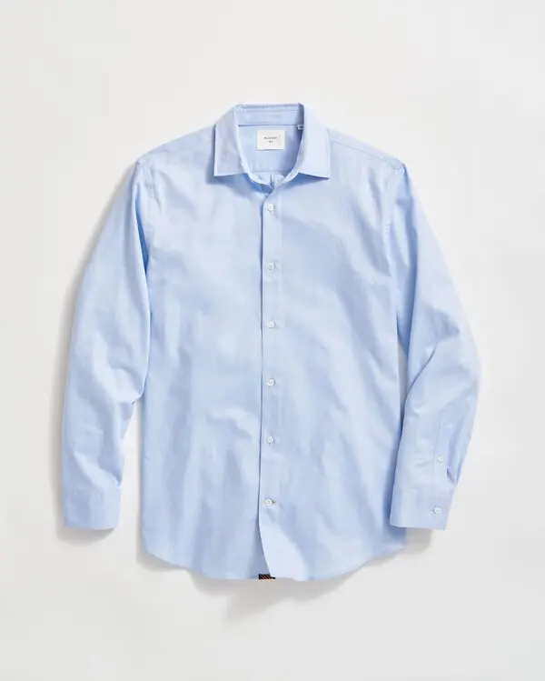 Billy Reid Oxford Hutcheson Dress Shirt - Blue