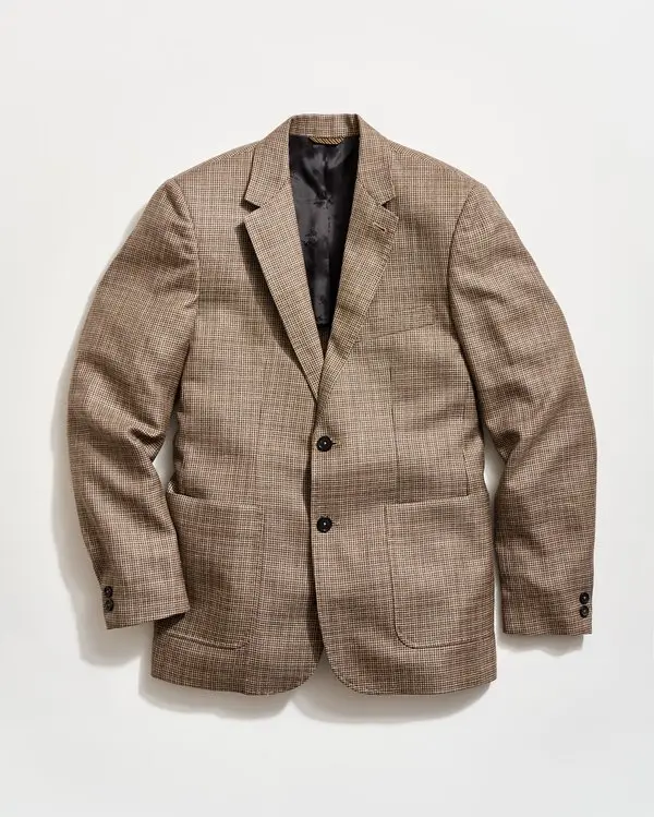 Billy Reid Micro Houndstooth Walton Jacket