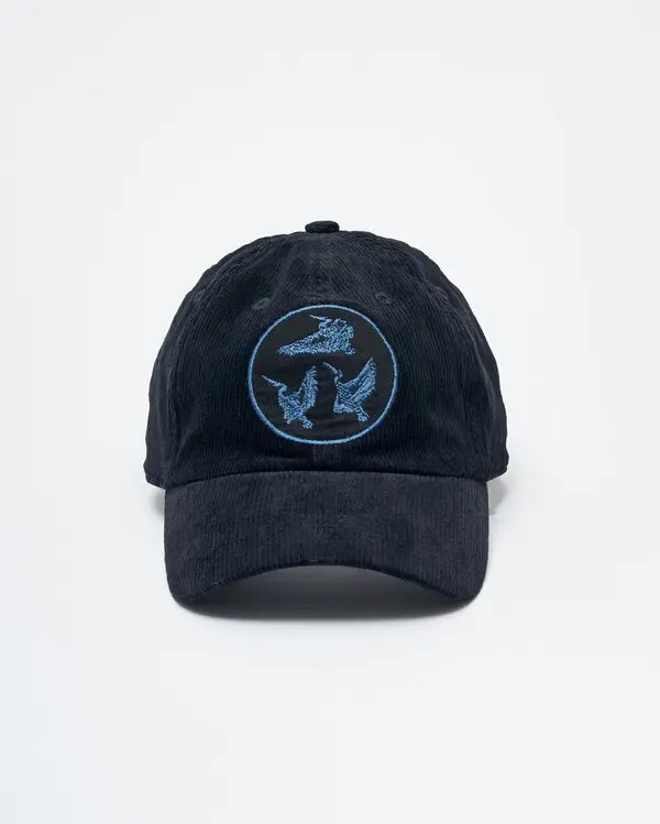 Billy Reid Pelican Cord Cap - Black