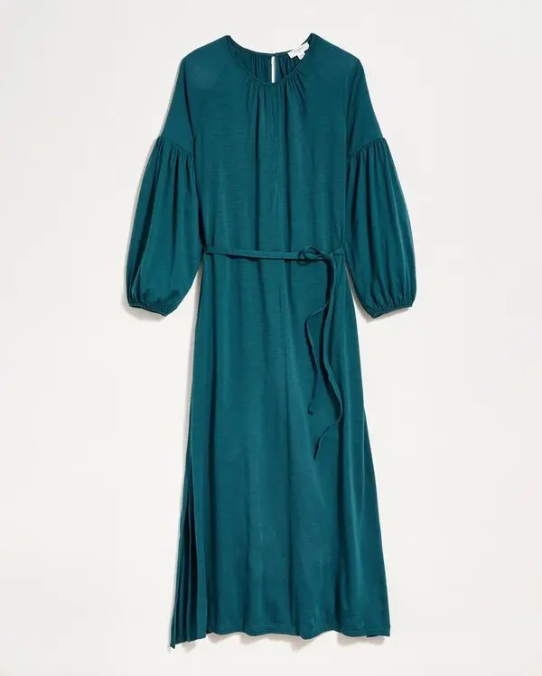 Billy Reid Keyhole Midi Dress - Teal