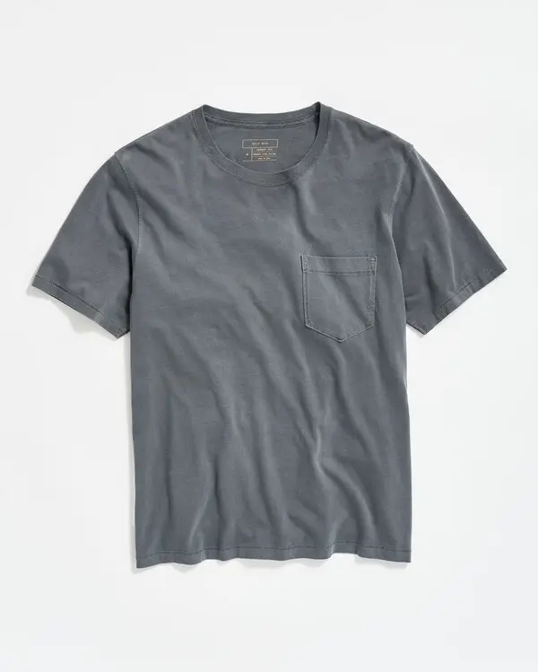 Billy Reid Washed Tee - Black