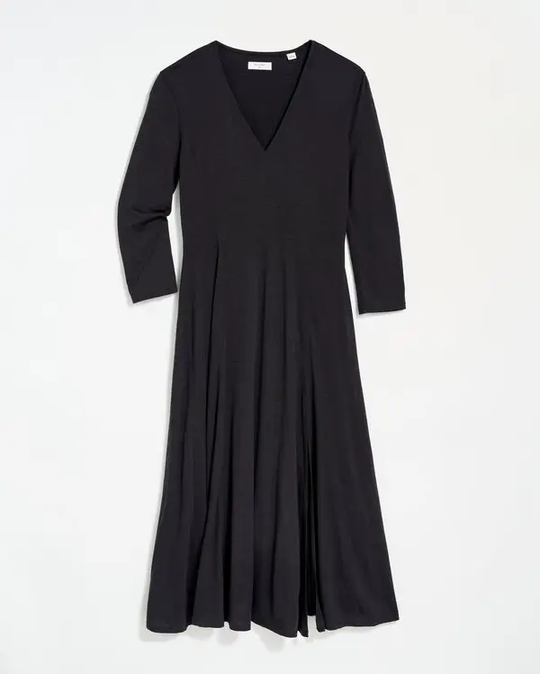 Billy Reid Contour Knit Dress - Black