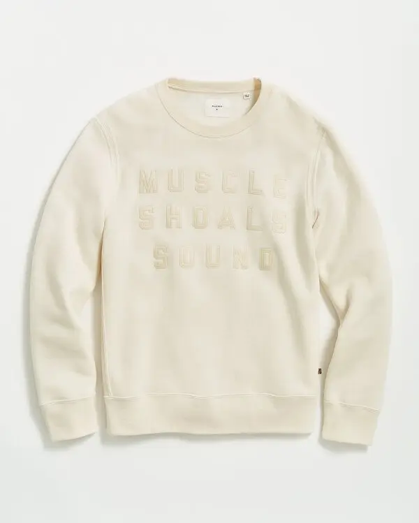 Billy Reid Muscle Shoals Sound Crew - Cream