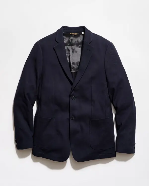 Billy Reid Giles Knit Sport Coat - Navy