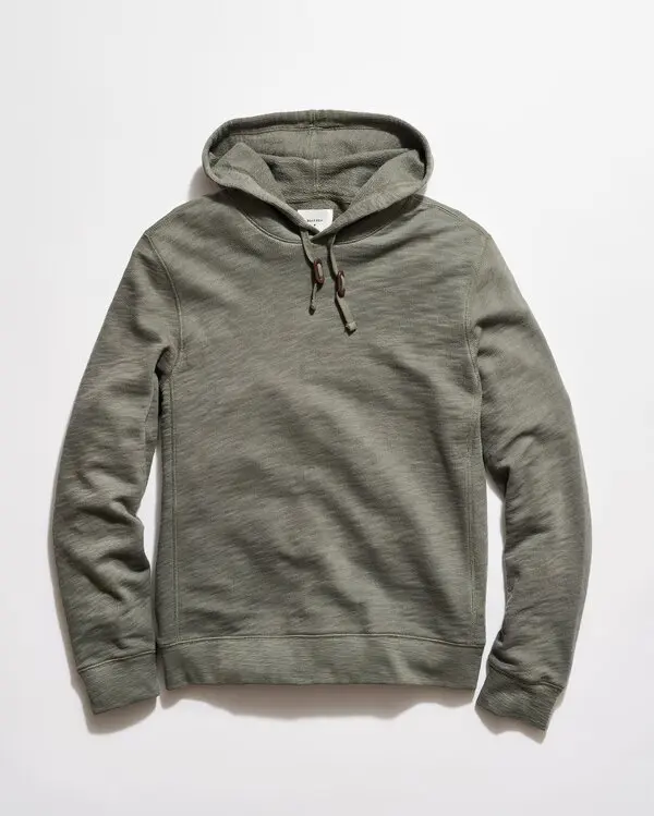 Billy Reid French Terry Hoodie Pullover