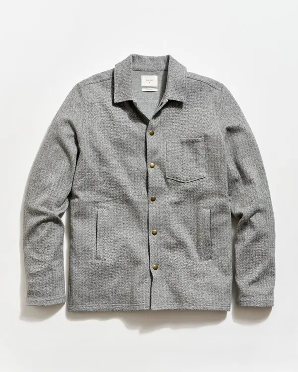 Billy Reid Numajiri Herringbone Shirt Jacket