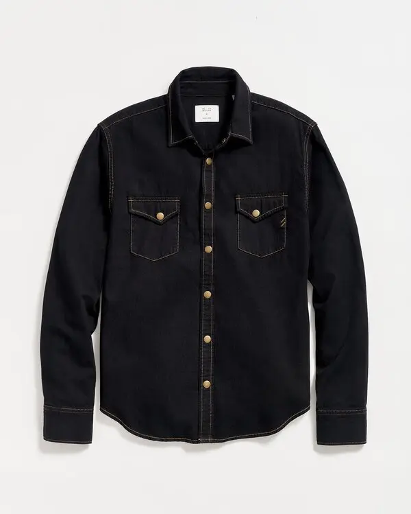 Billy Reid Shoals Denim Shirt
