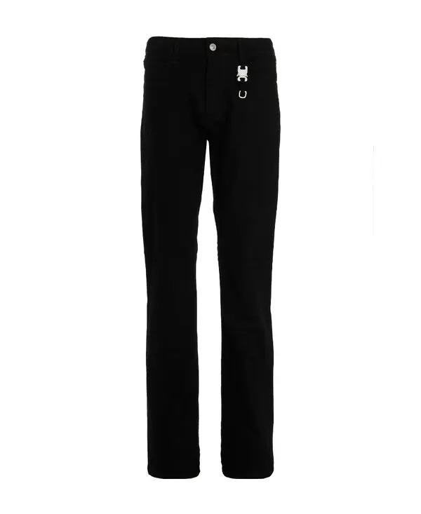 1017 Alyx 9sm Belted Straight-leg Jeans - Black
