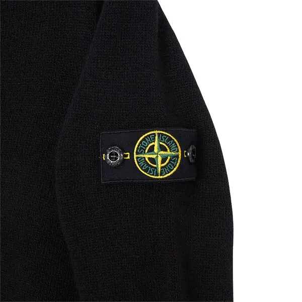 Stone Island Long-sleeved Knitted Cardigan