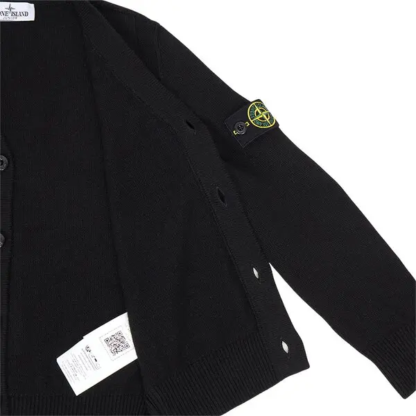 Stone Island Long-sleeved Knitted Cardigan
