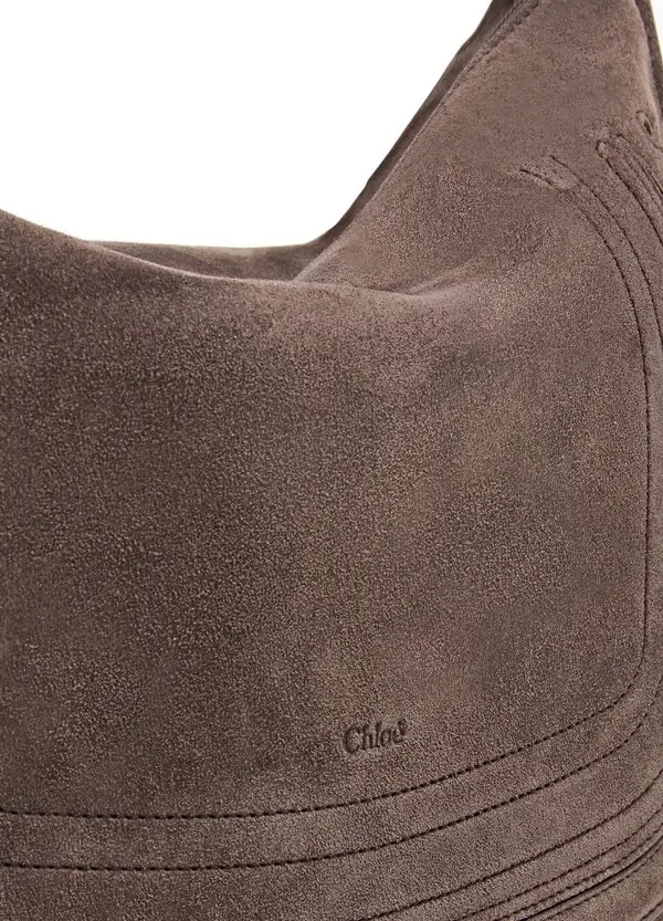 Chloé Marcie Logo Shoulder Bag