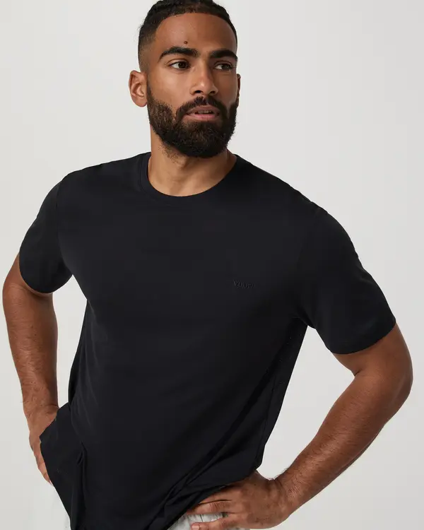Vuori Short Sleeve Strato Breathe T-shirt - Black