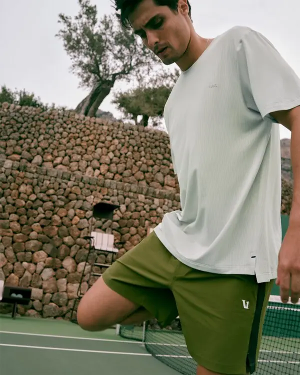 Vuori Short Sleeve Strato Breathe Performance Tee - Breeze
