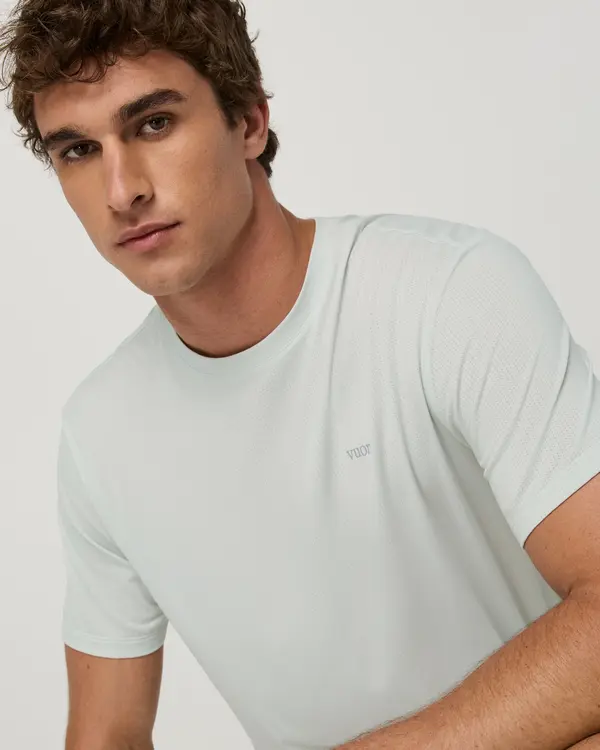Vuori Short Sleeve Strato Breathe Performance Tee - Breeze