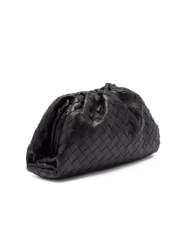 Bottega Veneta Woven Clutch Bag - Black