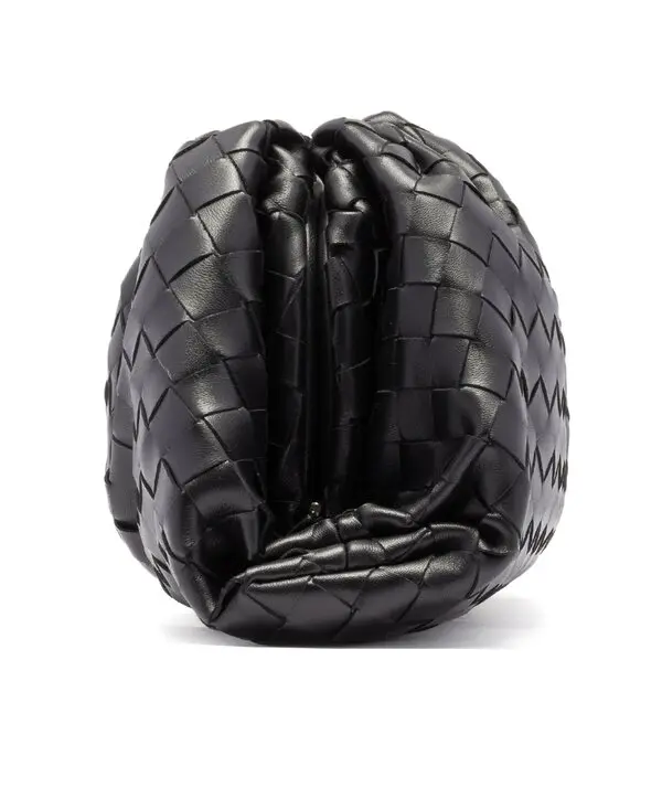 Bottega Veneta Woven Clutch Bag - Black