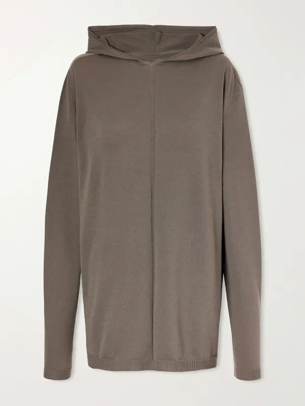 Rick Owens Wool Hoodie