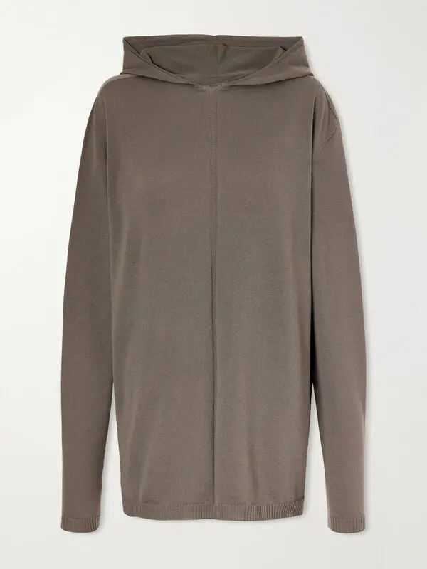 Rick Owens Wool Hoodie
