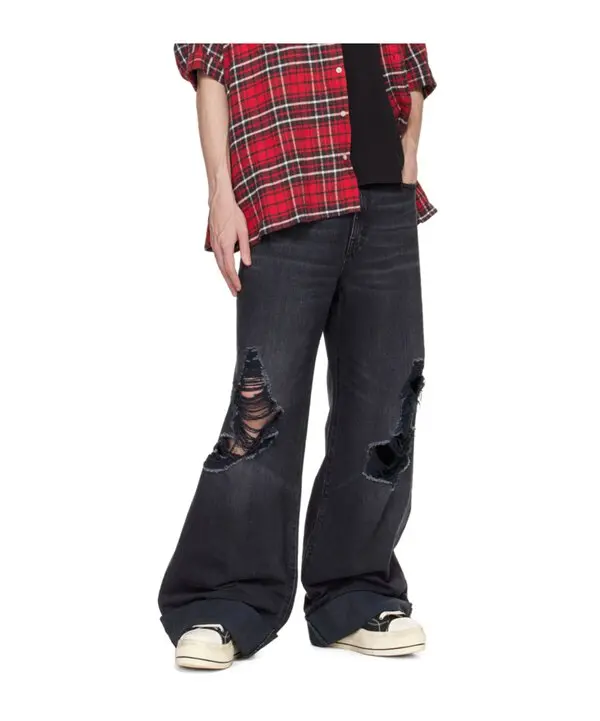 R13 Stitching High-top Leisure Sneakers